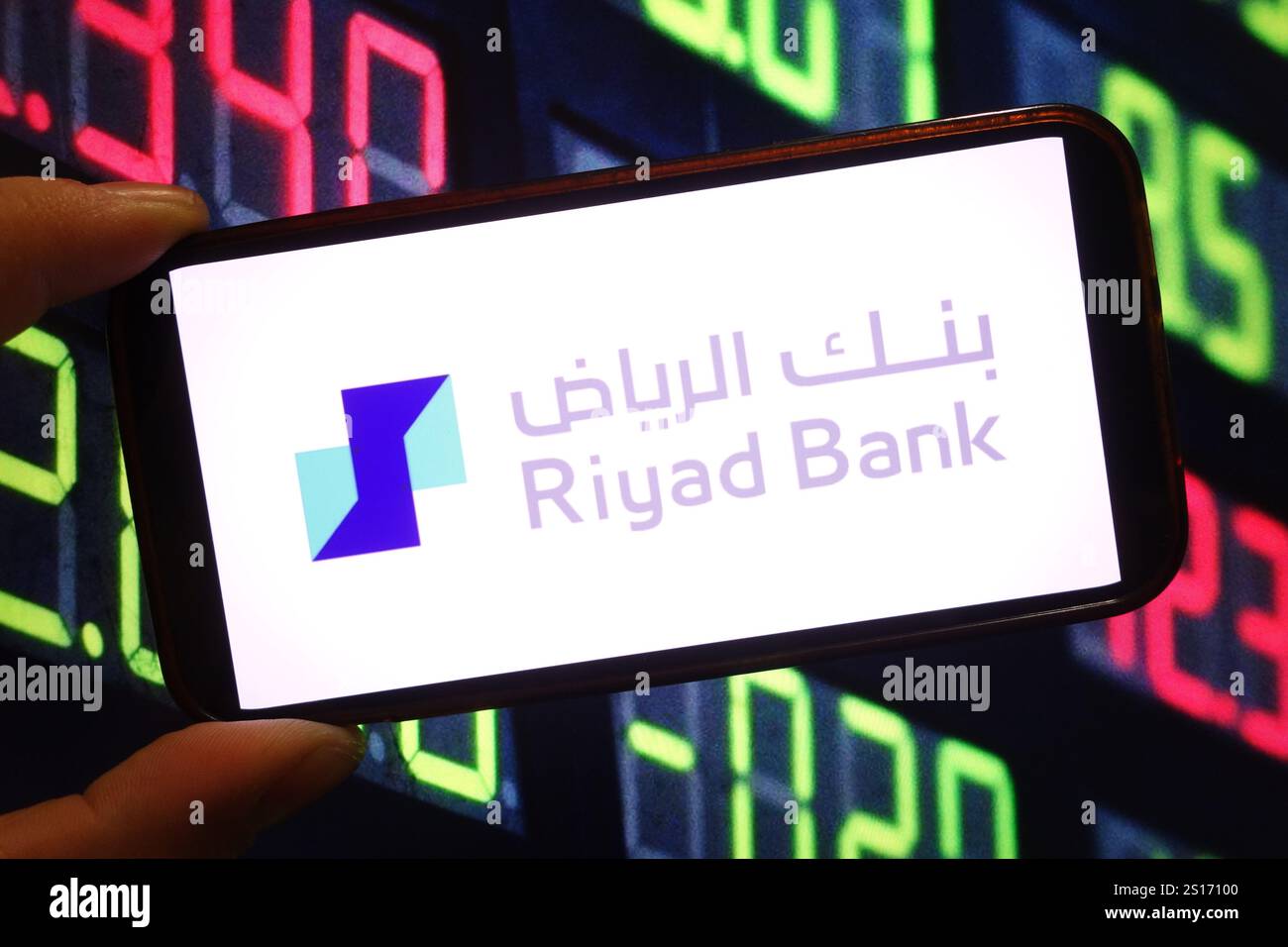 Riyad bank logo hi-res stock photography and images - Alamy