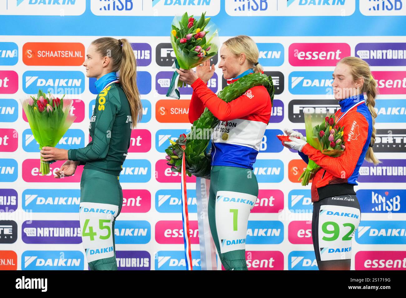 Heerenveen, Netherlands. 01st Jan, 2025. HEERENVEEN, NETHERLANDS ...