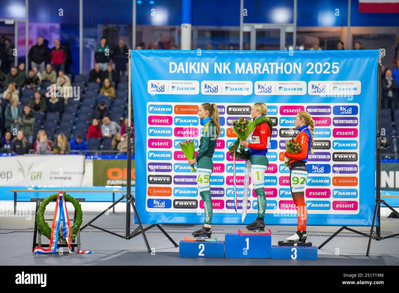 Heerenveen, Netherlands. 01st Jan, 2025. HEERENVEEN, NETHERLANDS ...