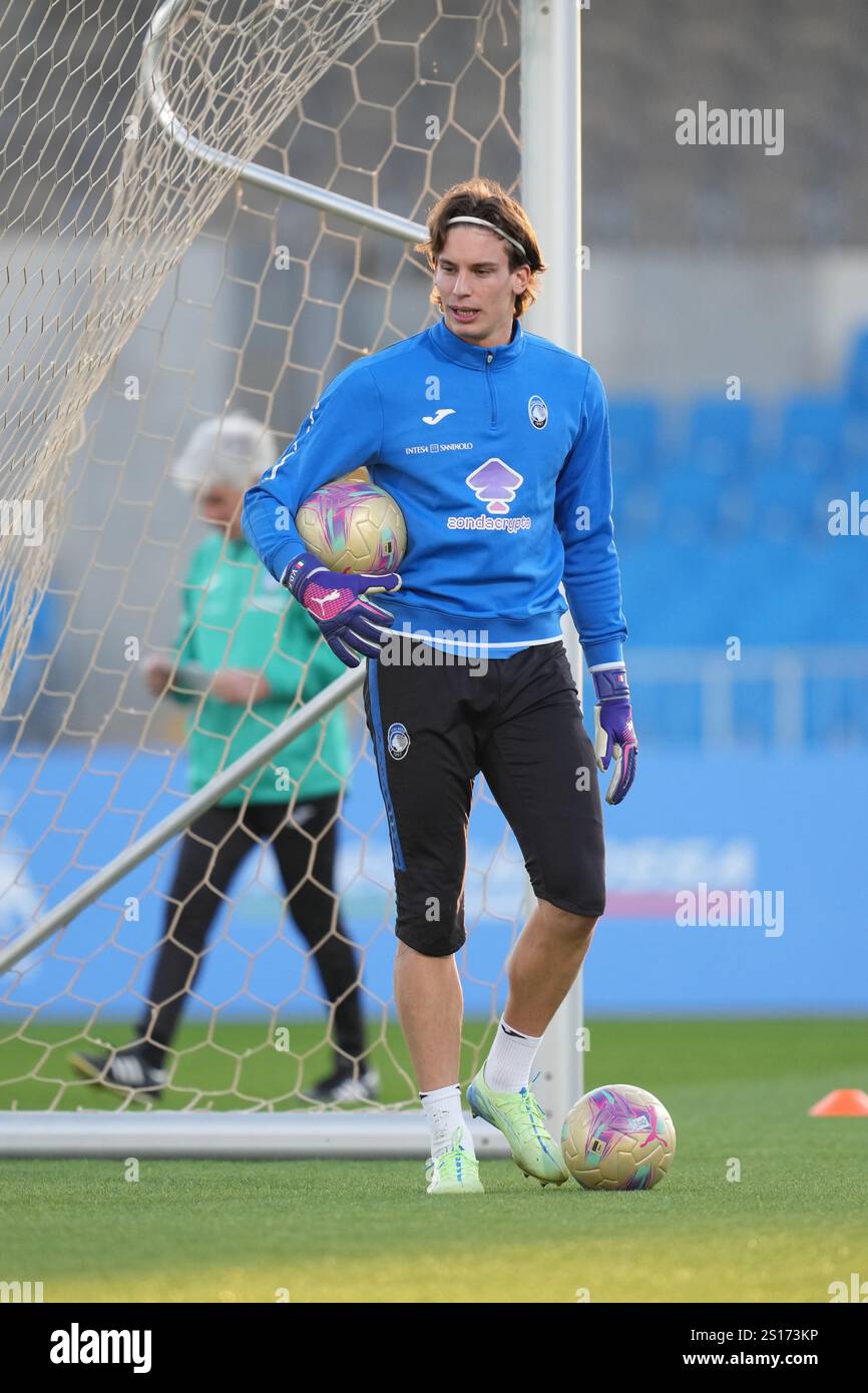 Riyadh, Arabia Saudita. 01st Jan, 2025. Atalanta's goalkeeper Marco ...