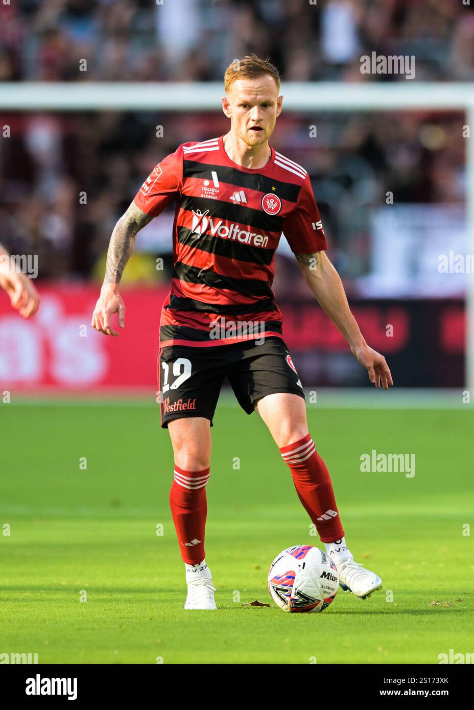 Jack Clisby of Western Sydney Wanderers seen in action during the 2024 ...
