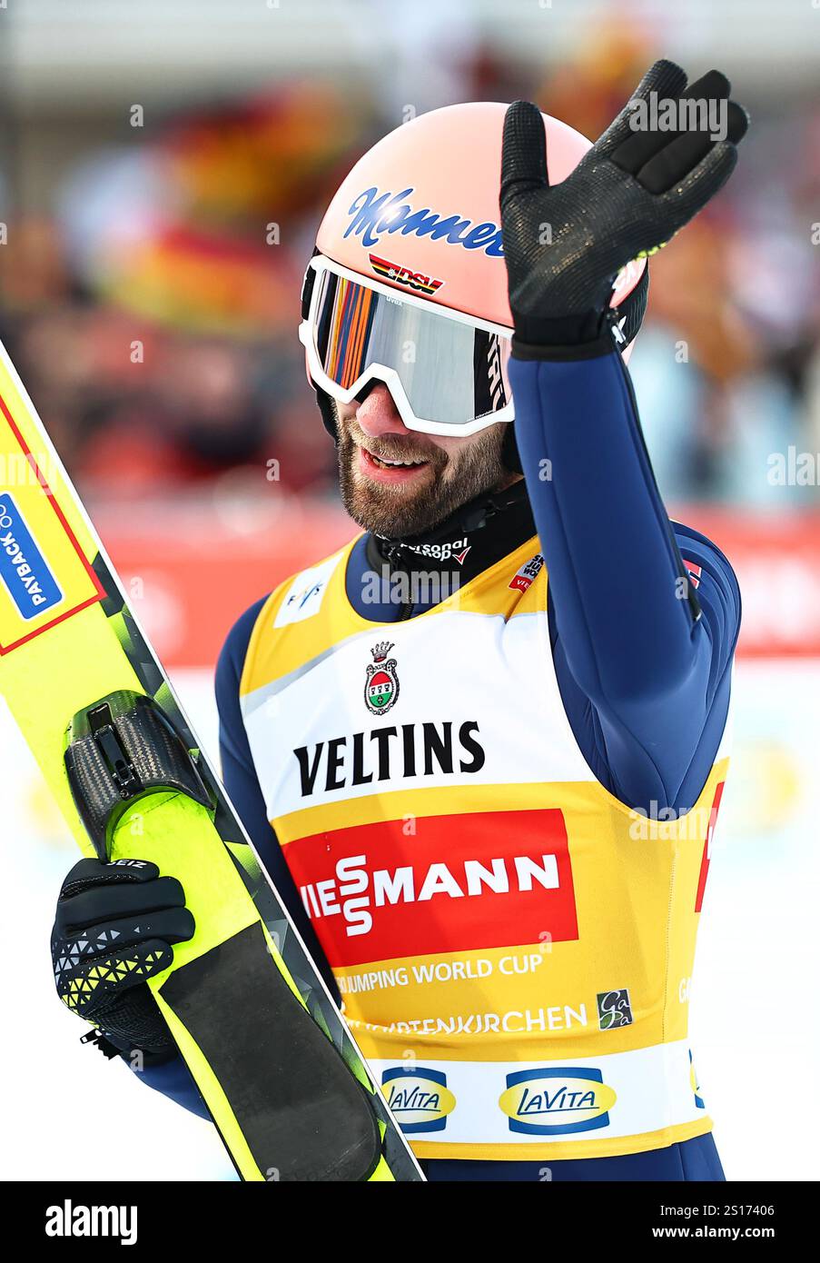 Garmisch Partenkirchen, Germany. 01st Jan, 2025. Nordic skiing/ski ...