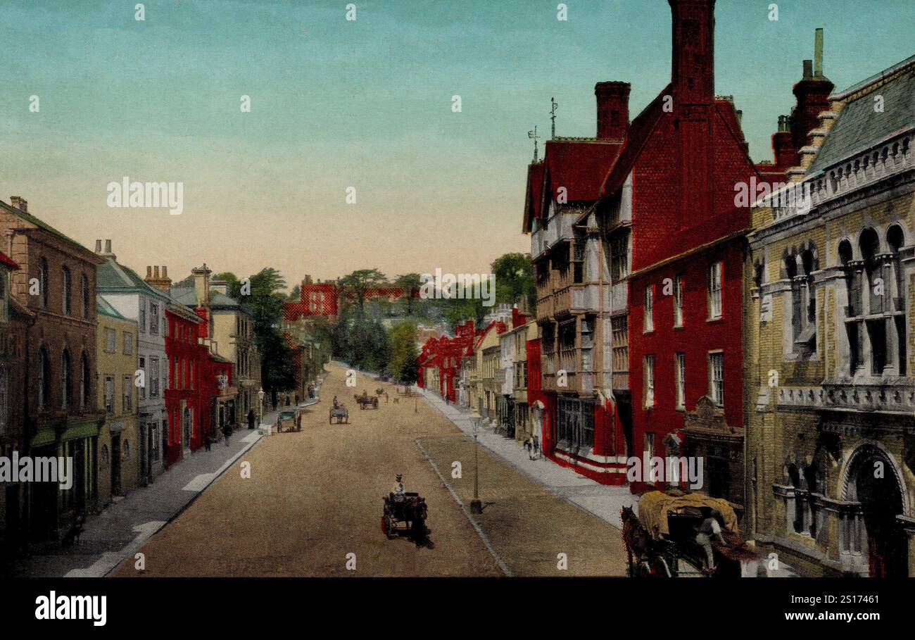 Castle Street Farnham Surrey Stock Photo - Alamy