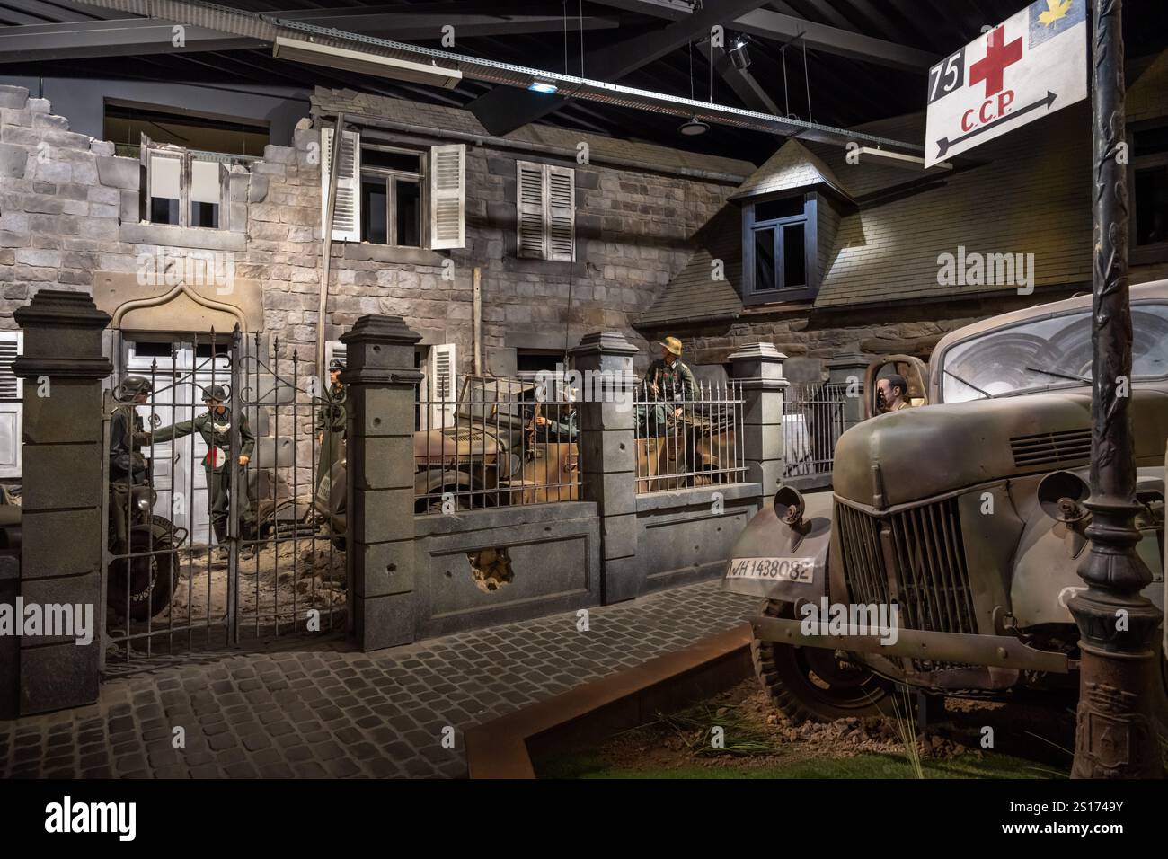 Operation Lüttich, Overlord Museum, Colleville, Normandy, France Stock ...