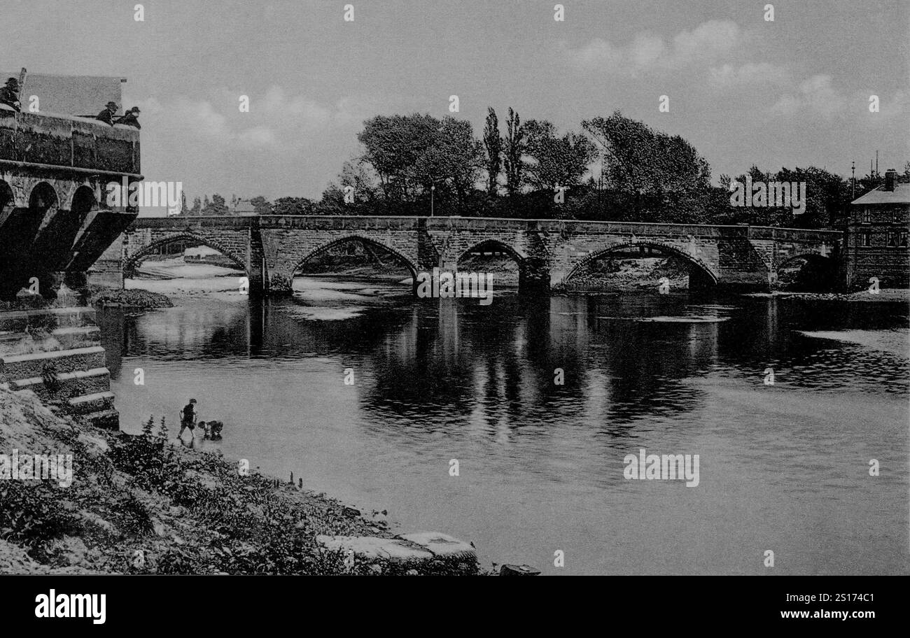 Chester River and Bridge Stock Photo - Alamy