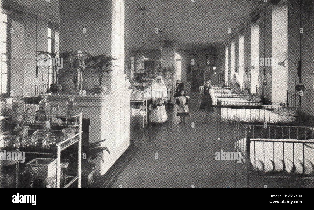 Childrens ward, Hospital of st John and St Elizabeth Stock Photo - Alamy