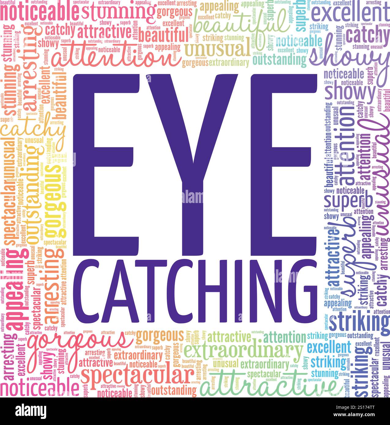 Eye Catching word cloud conceptual design isolated on white background ...