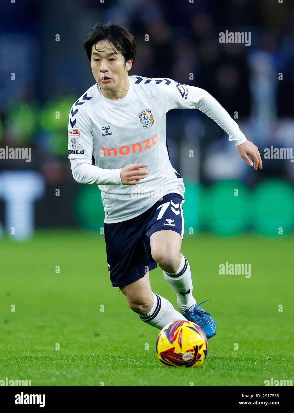 Coventry City's Tatsuhiro Sakamoto during the Sky Bet Championship ...