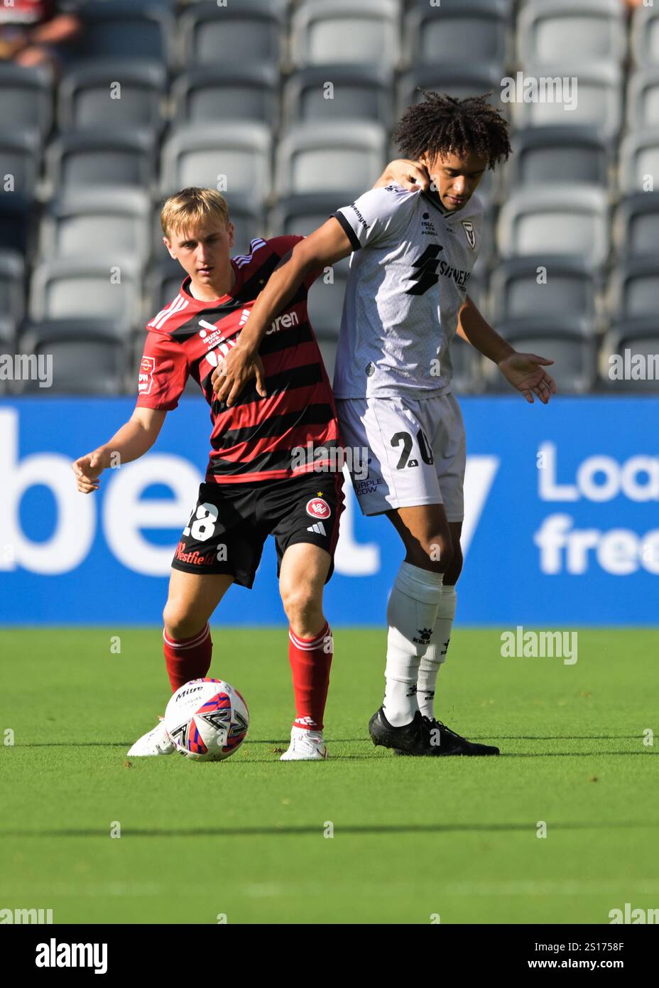Parramatta, Australia. 01st Jan, 2025. Oscar James Moncrieff Priestman ...