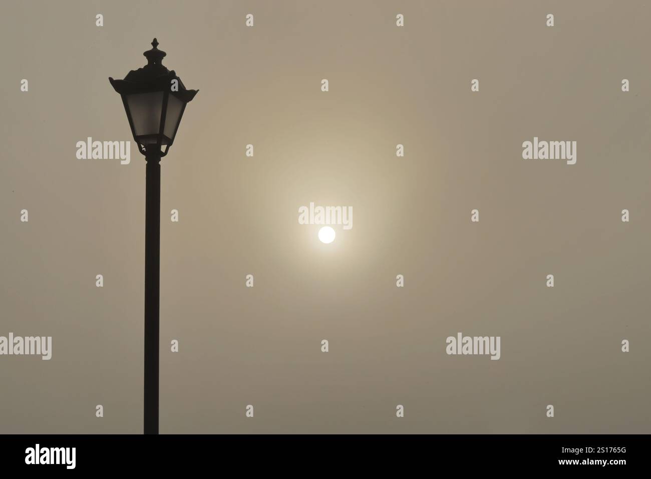 Street lamp on sky background Stock Photo - Alamy