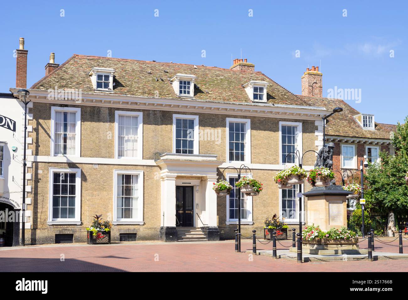 Wykeham House Market Hill Huntingdon a georgian mansion in the Market ...