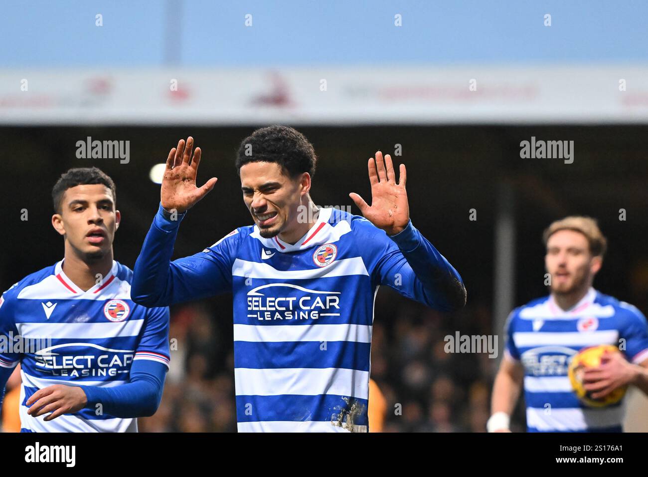 Harvey Knibbs (7 Reading) celebrates after scoring teams first goal ...