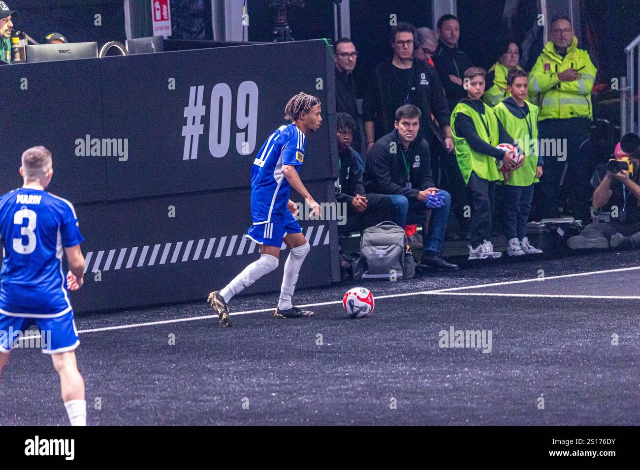 Milan, Italy. 01st Jan, 2025. FARES Yassin (ITA) during King World Cup ...