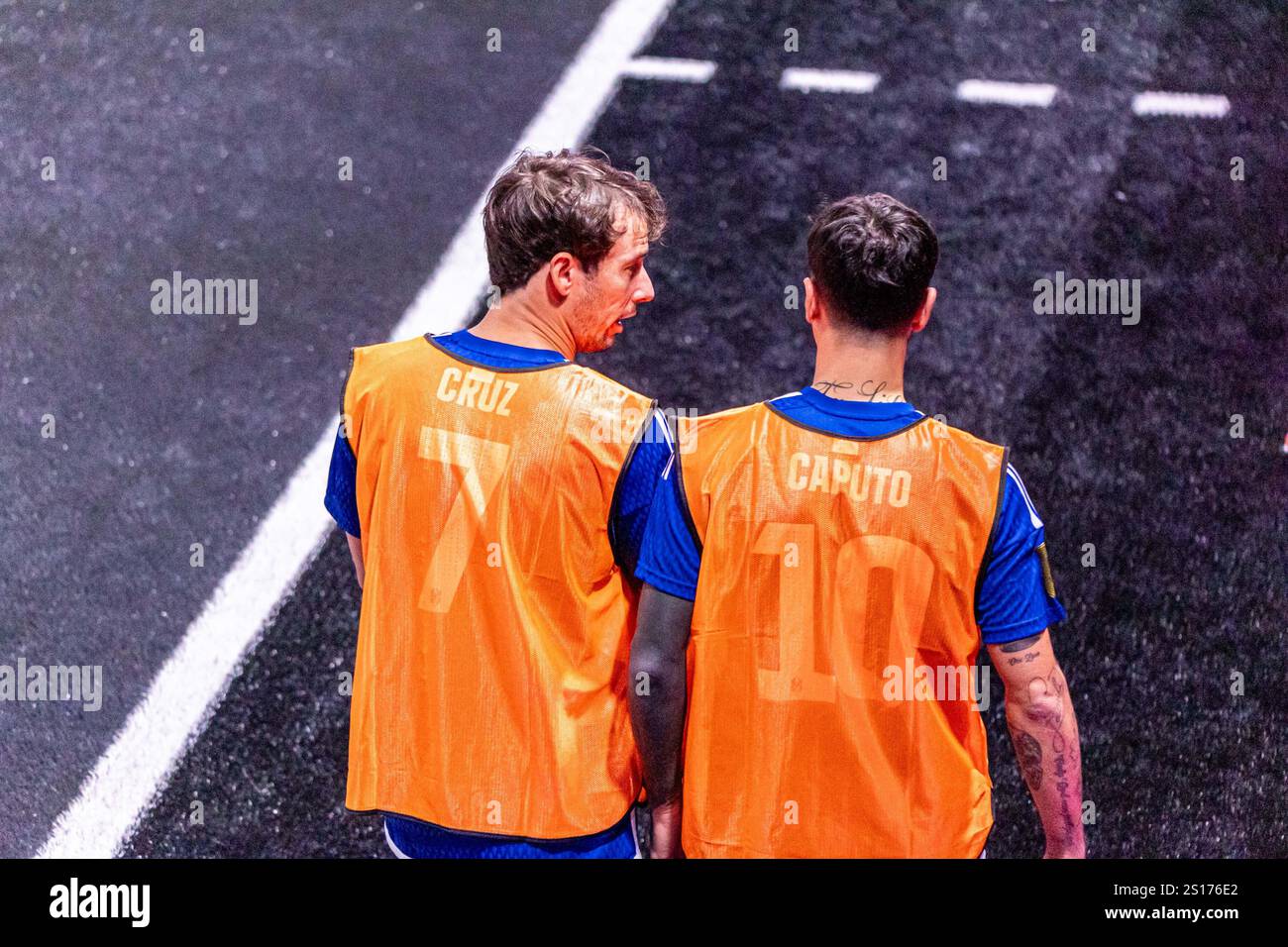 Milan, Italy. 01st Jan, 2025. CRUZ Sergio (ITA) and CAPUTO "Ciccio ...