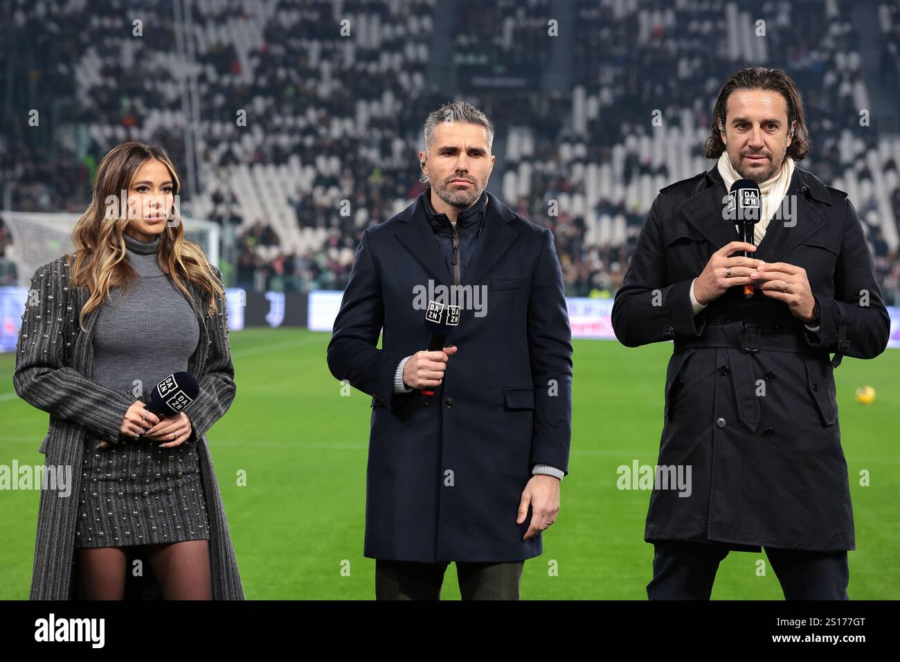 Turin, Italy. 29th Dec, 2024. Diletta Leotta DAZN TV Presenter and ...