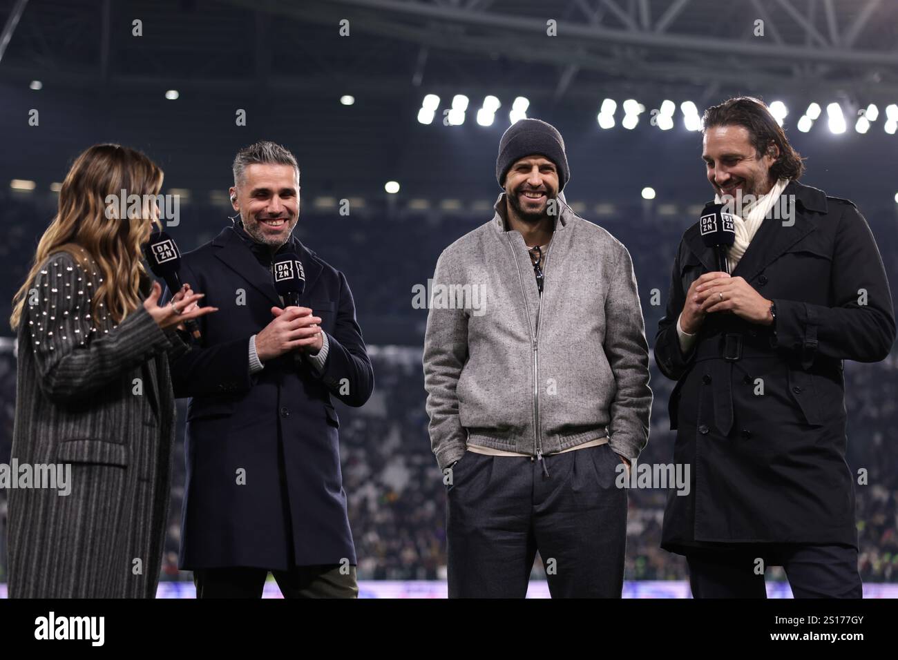 Turin, Italy. 29th Dec, 2024. Gerard Pique President of the Kings ...