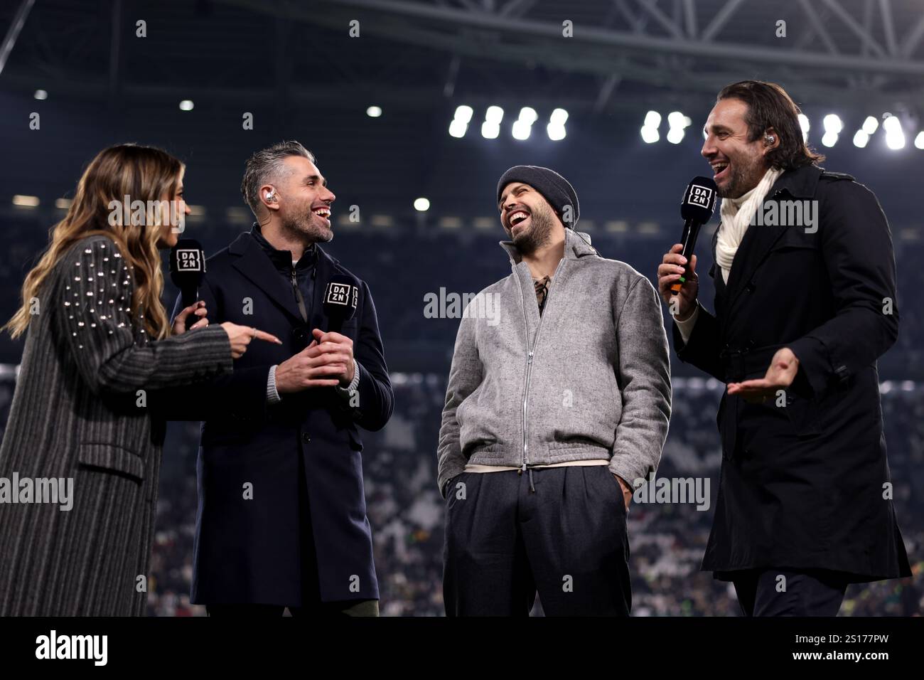 Turin, Italy. 29th Dec, 2024. Gerard Pique President of the Kings ...