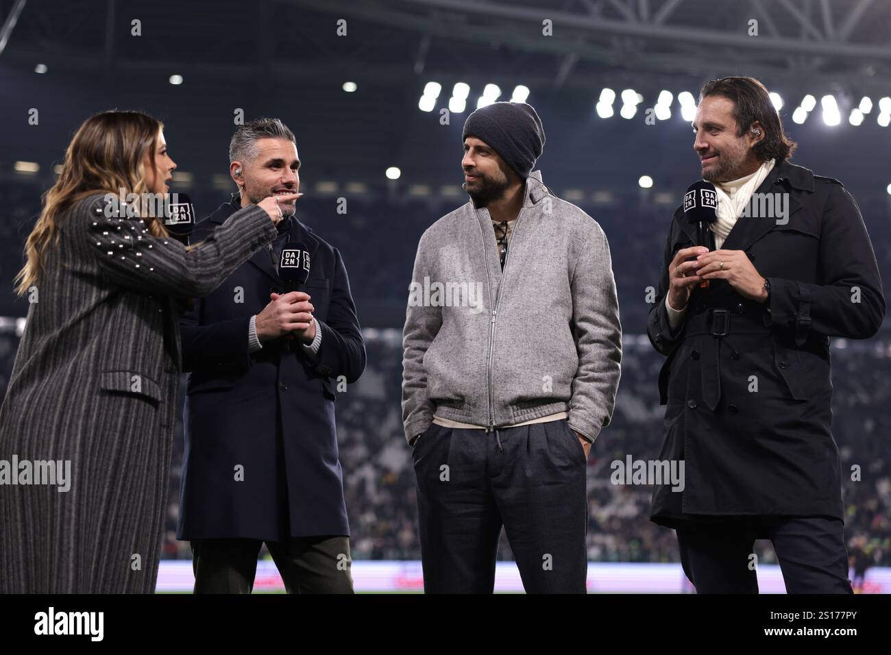 Turin, Italy. 29th Dec, 2024. Gerard Pique President of the Kings ...
