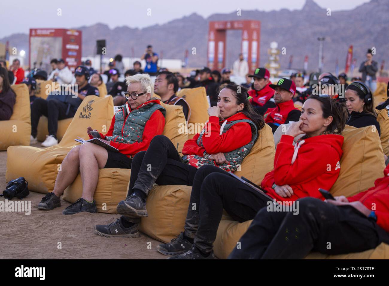 ISNARD Tiphanie, Team Principal of The Dacia Sandriders, portrait ...