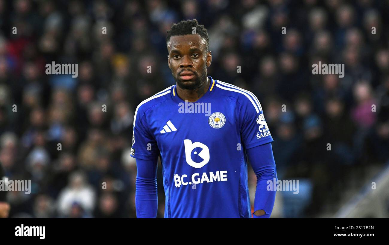 Leicester's Stephy Mavididi during the English Premier League soccer ...
