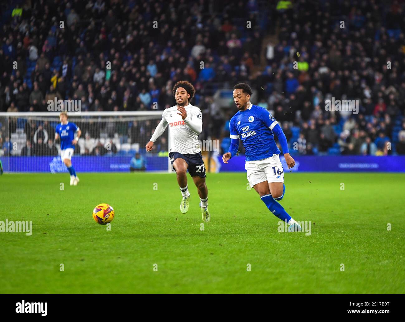 Cardiff City Stadium, Cardiff, UK. 1st Jan, 2025. EFL Championship ...
