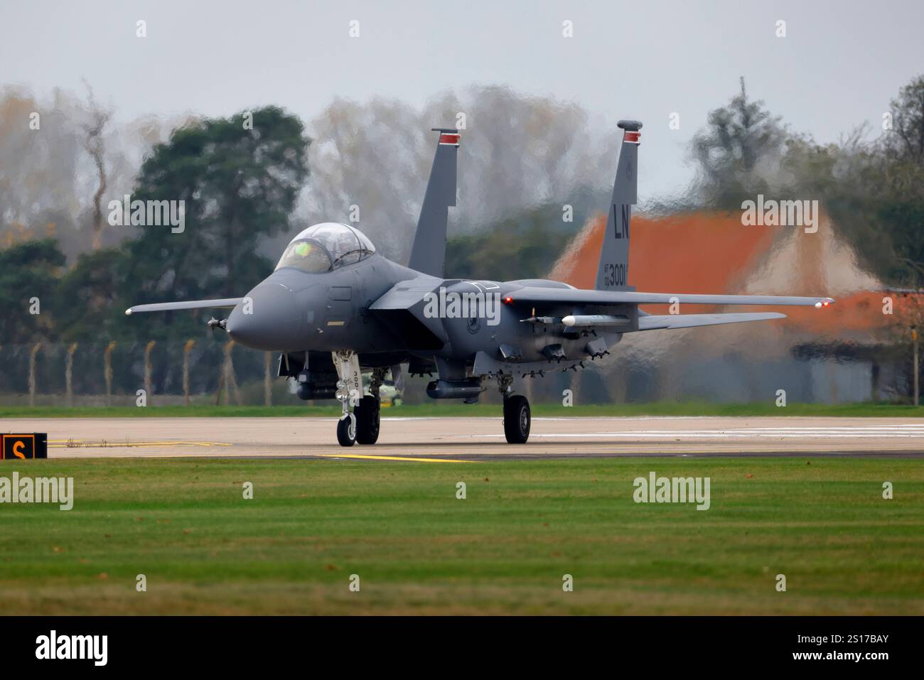 McDonnell Douglas Boeing F-15E Strike Eagle, strike fighter and bomber based at RAF lakenheath ...