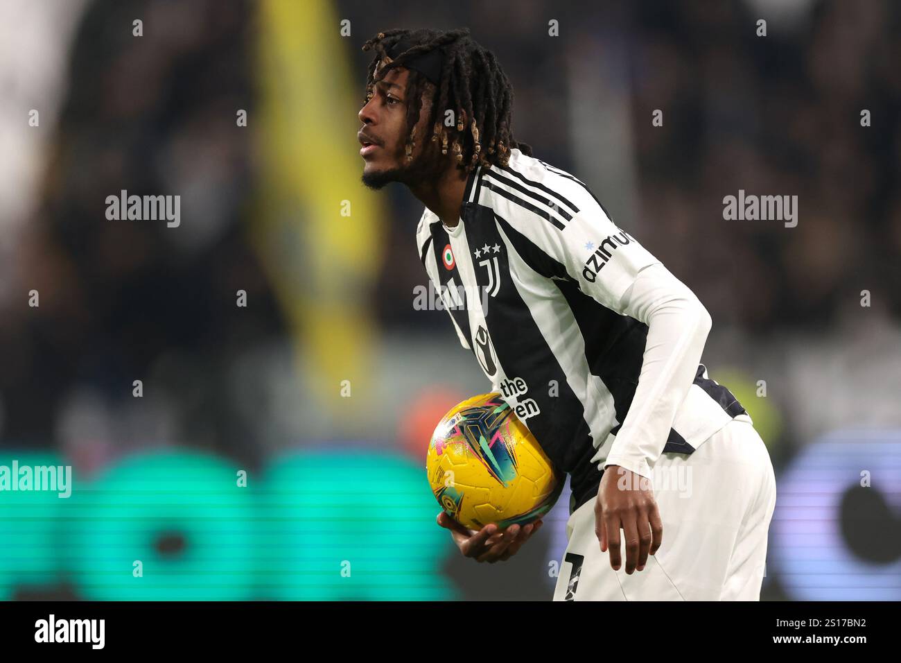 Turin, Italy. 29th Dec, 2024. Samuel Mbangula Tshifunda of Juventus during the Serie A match at ...