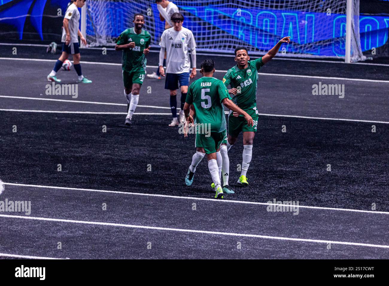 Milan, Italy. 01st Jan, 2025. HAMAD Fahad (KSA) after his goal during ...