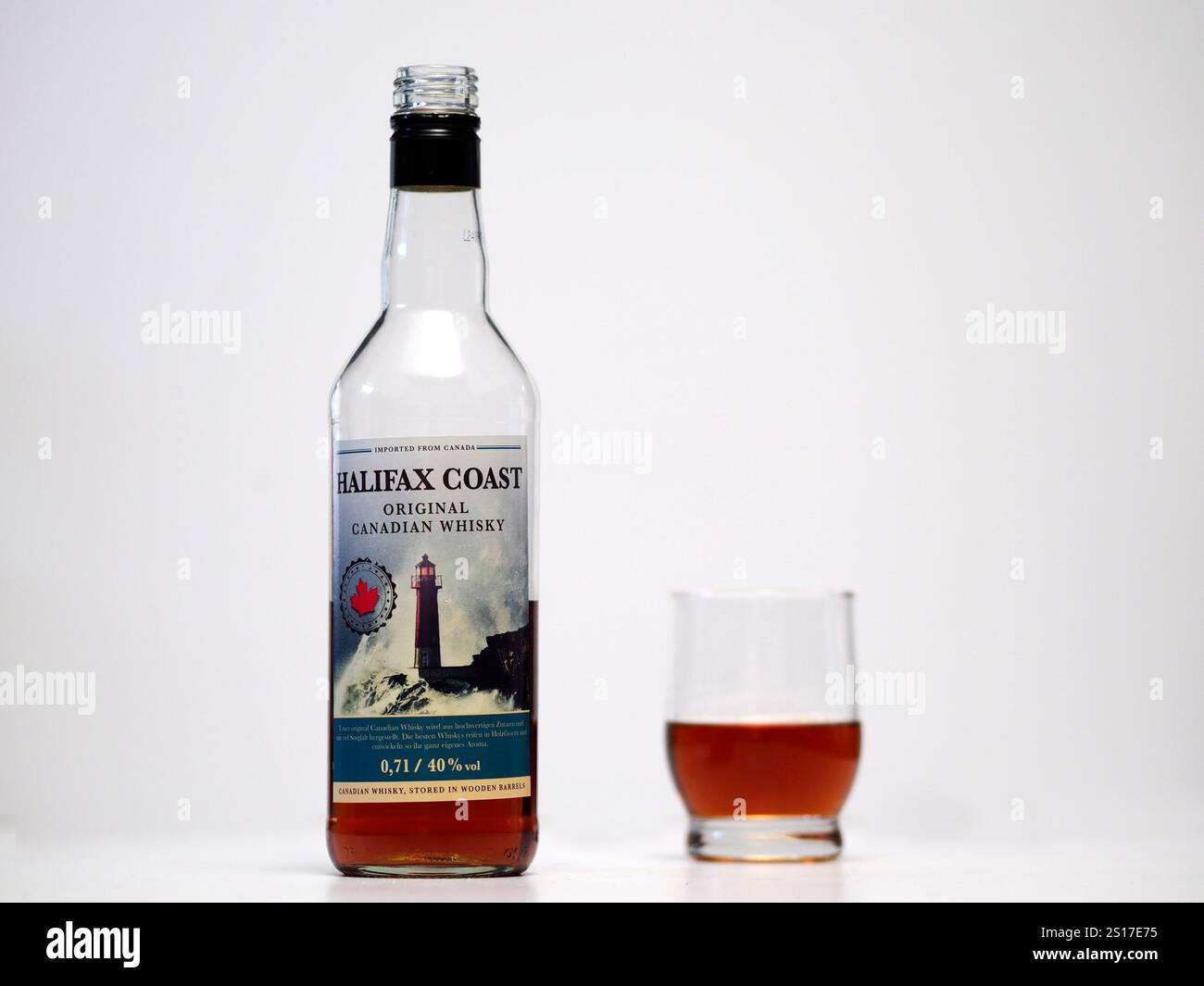 Halifax coast original canadian whisky hi-res stock photography and ...