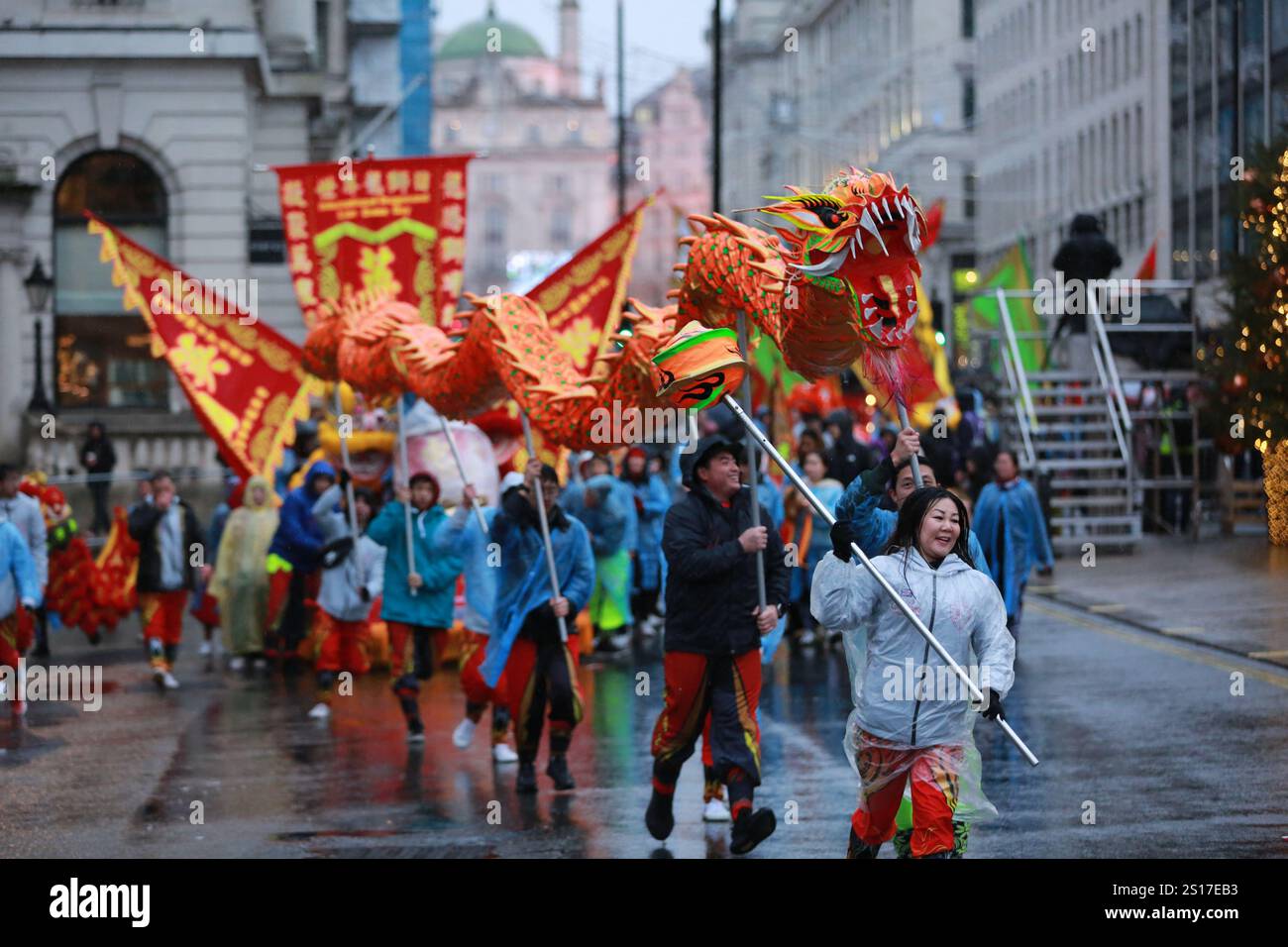 London, UK. 01 January 2025. The London's New Year's Day Parade (LNYDP ...