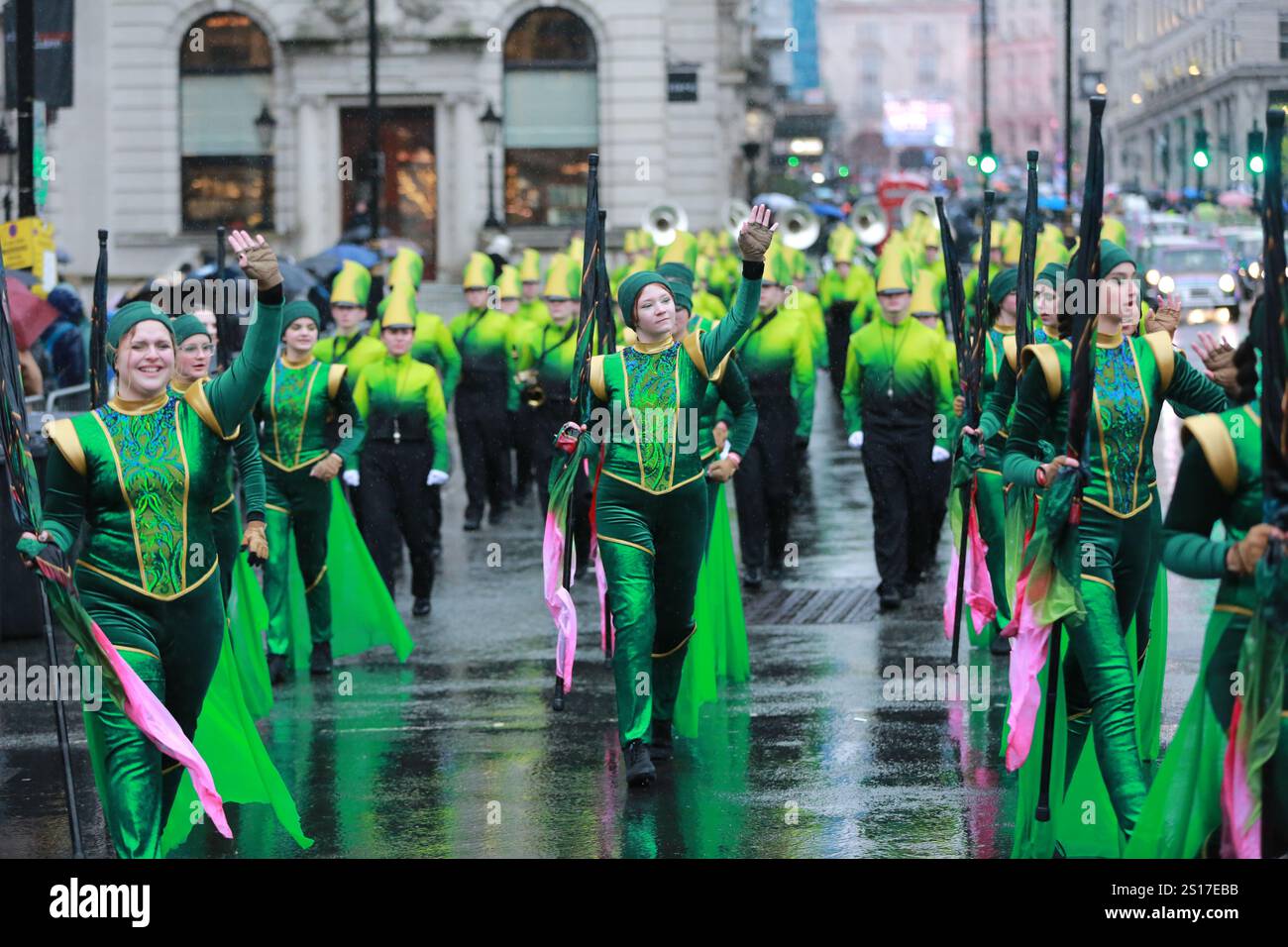 London, UK. 01 January 2025. The London's New Year's Day Parade (LNYDP ...