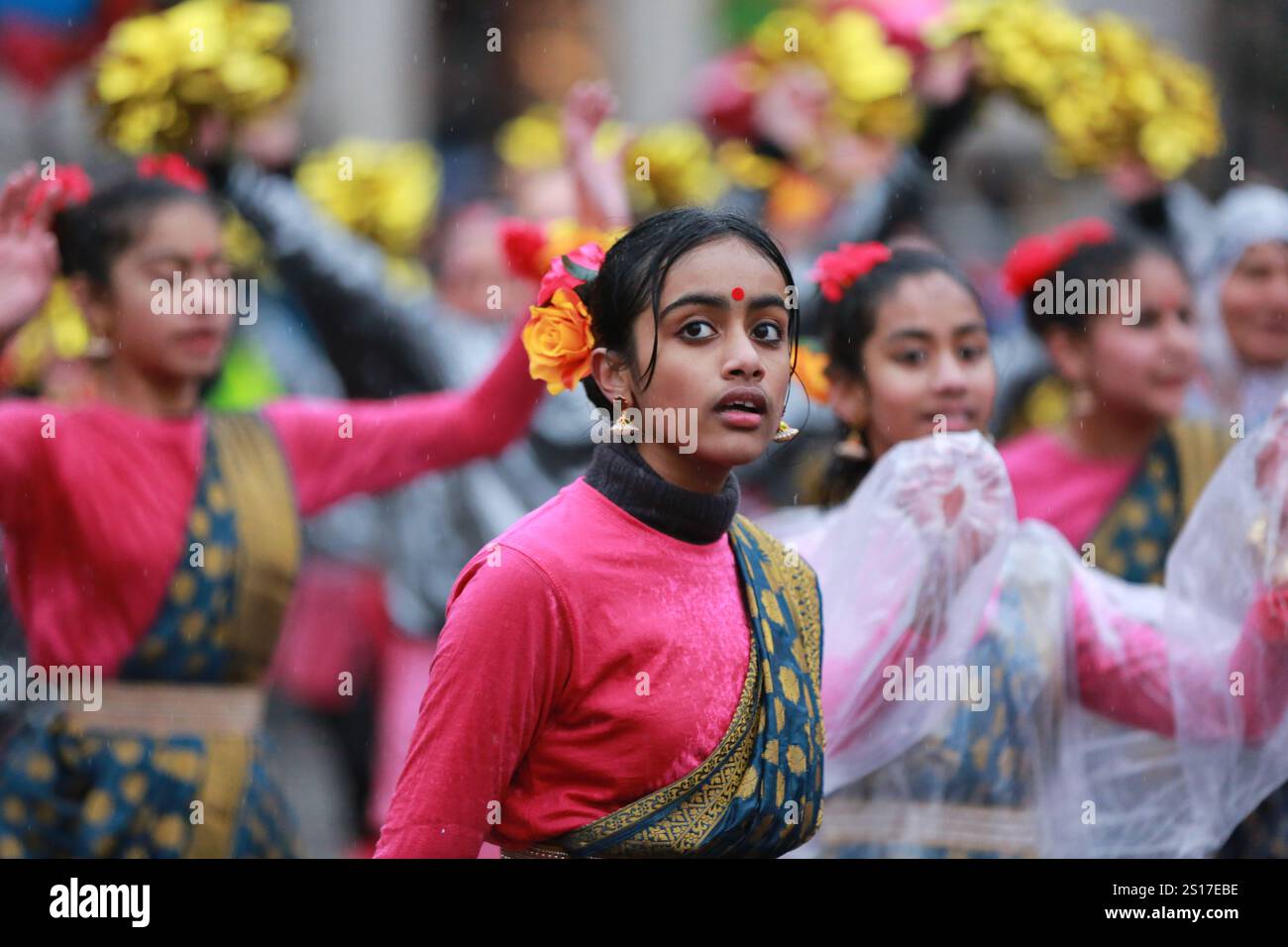 London, UK. 01 January 2025. The London's New Year's Day Parade (LNYDP ...