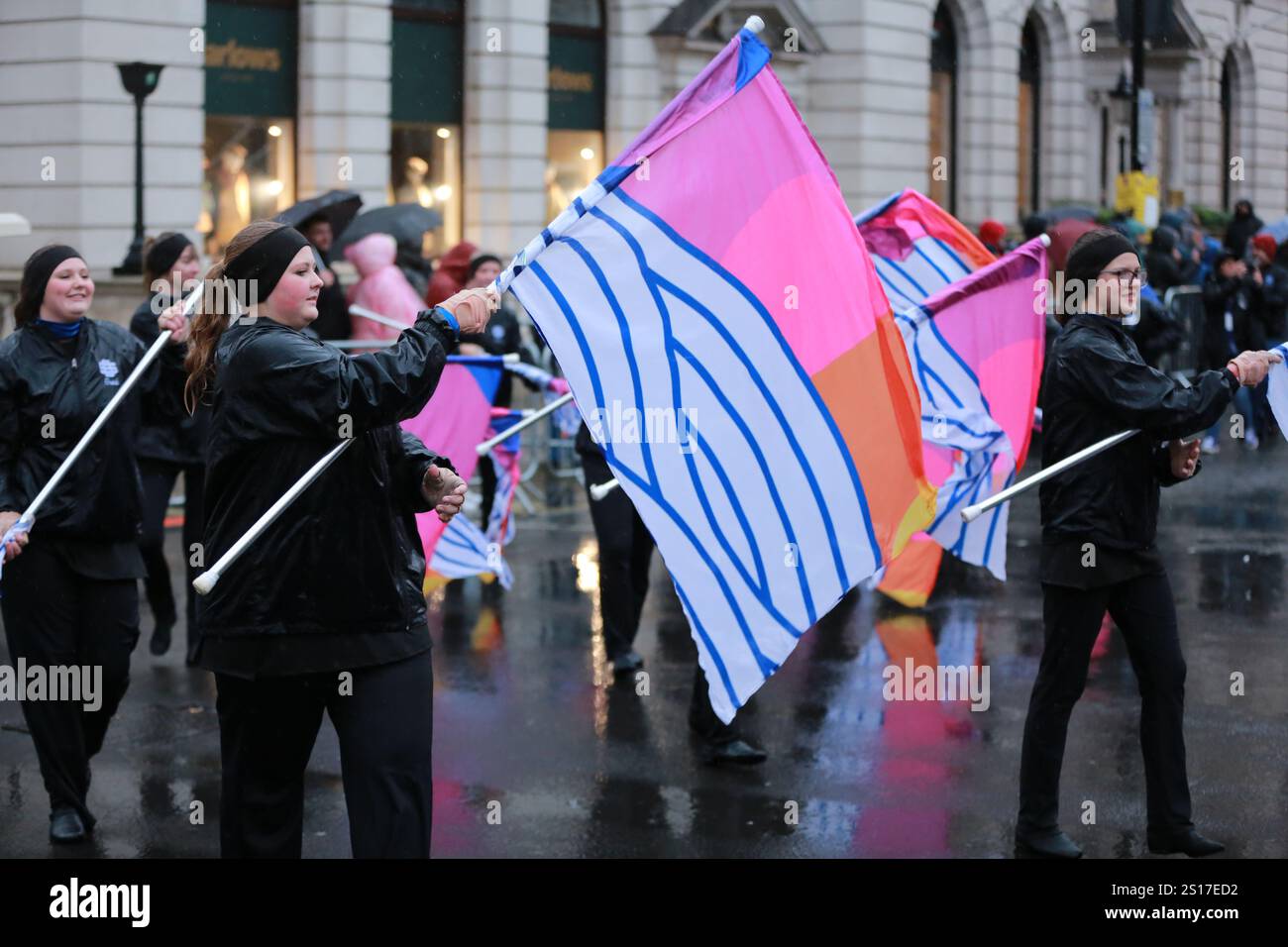 London, UK. 01 January 2025. The London's New Year's Day Parade (LNYDP ...