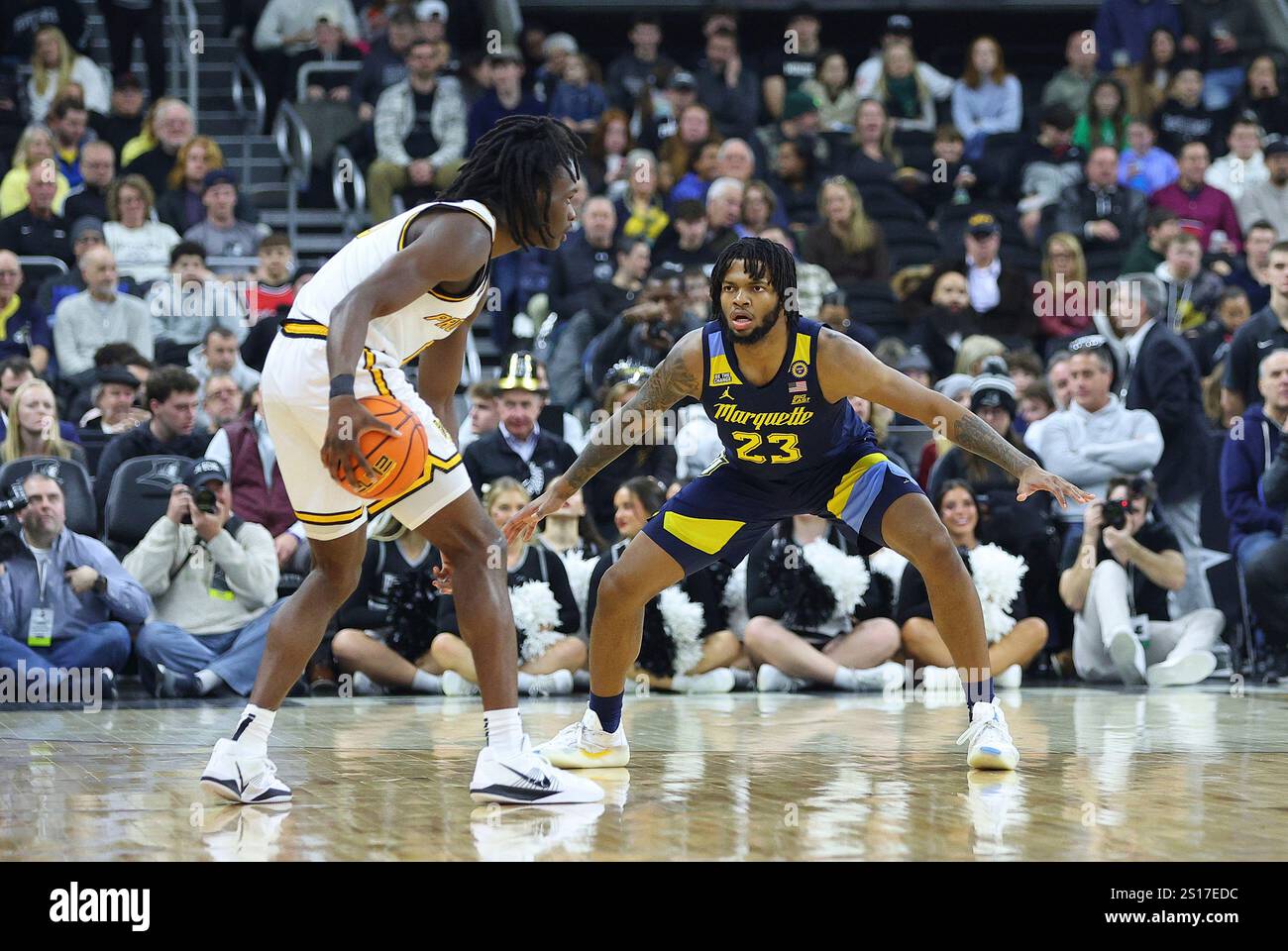 PROVIDENCE, RI - DECEMBER 31: Marquette Golden Eagles forward David ...