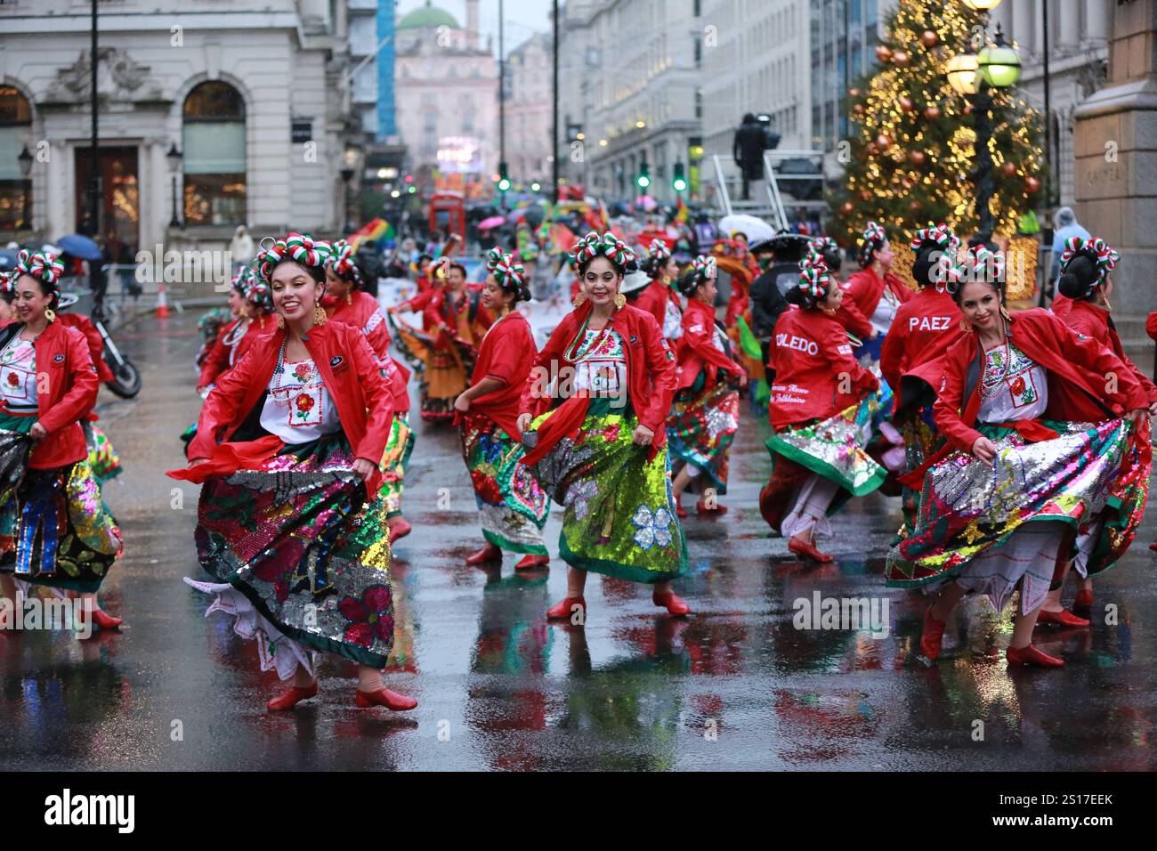 London, UK. 01 January 2025. The London's New Year's Day Parade (LNYDP ...