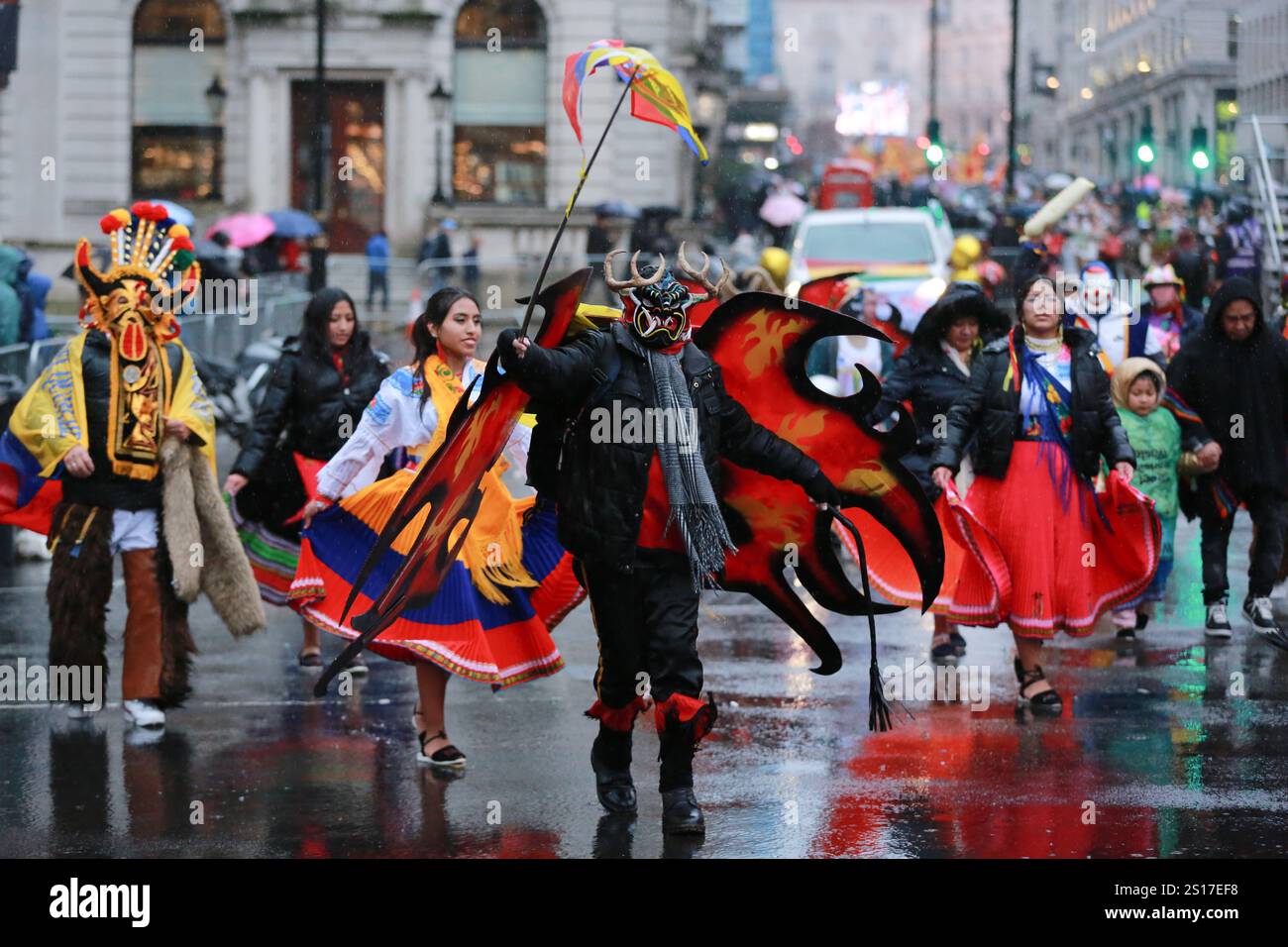 London, UK. 01 January 2025. The London's New Year's Day Parade (LNYDP ...