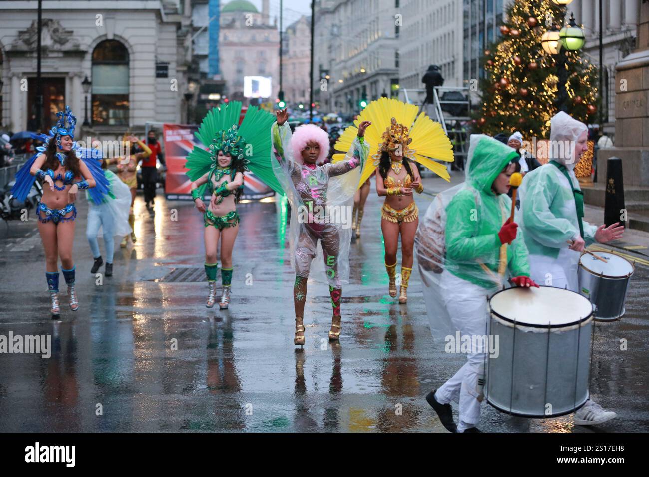 London, UK. 01 January 2025. The London's New Year's Day Parade (LNYDP ...