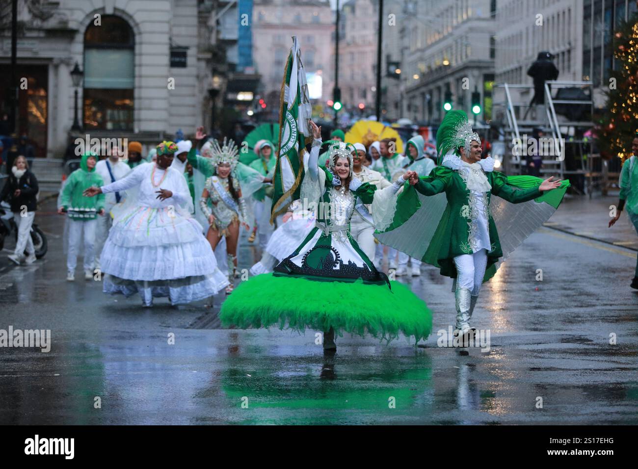 London, UK. 01 January 2025. The London's New Year's Day Parade (LNYDP ...