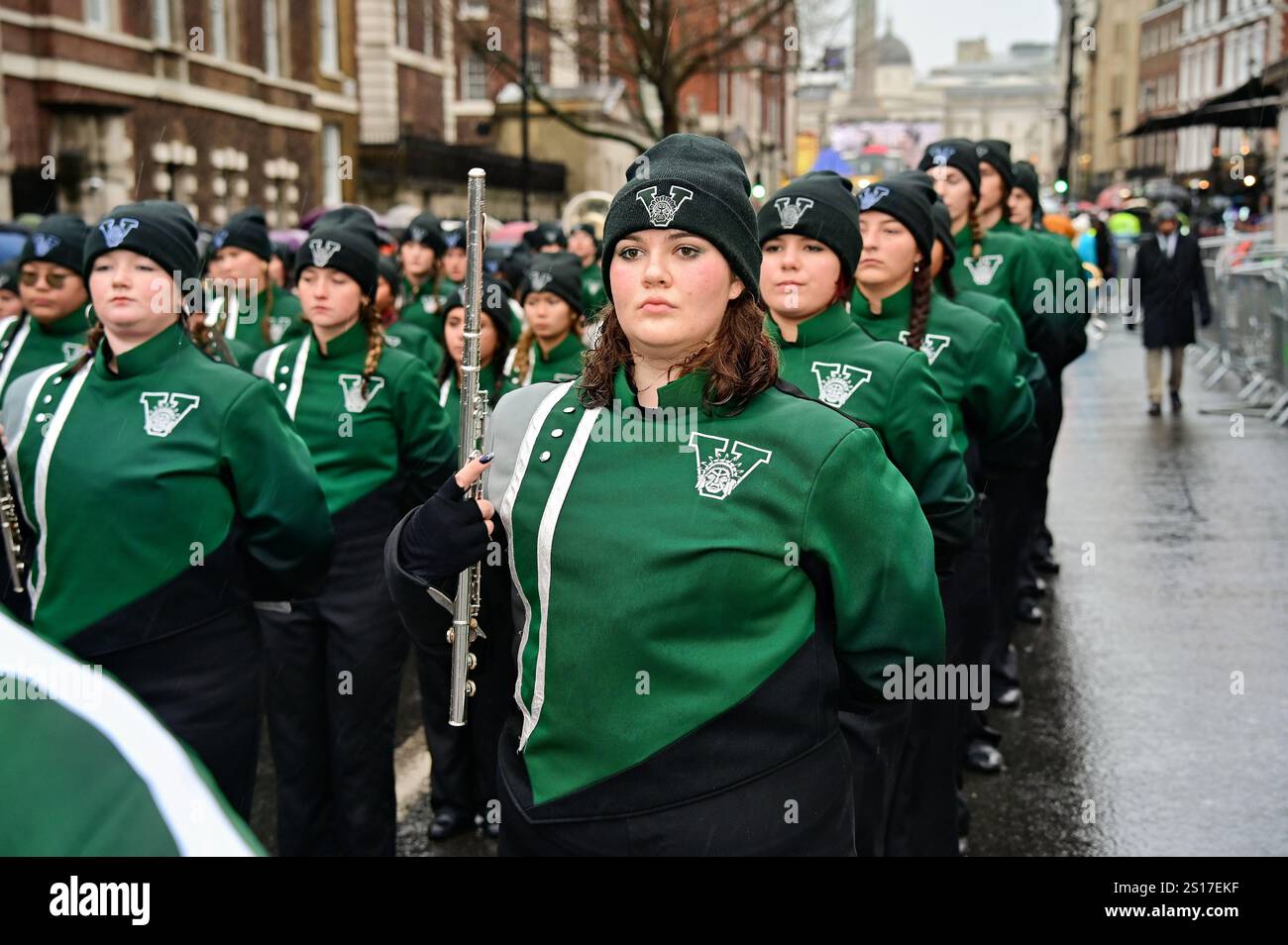 LONDON, ENGLAND: 1st January 2025: The annual international ...