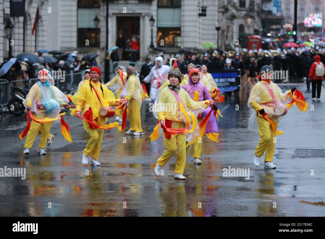 London, UK. 01 January 2025. The London's New Year's Day Parade (LNYDP ...