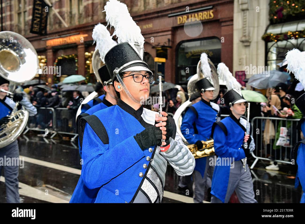 LONDON, ENGLAND: 1st January 2025: The annual international ...