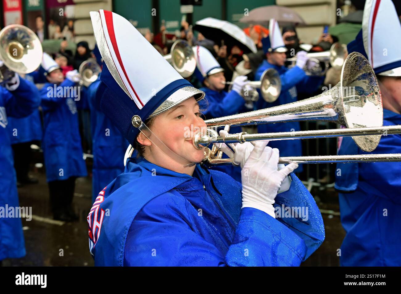 LONDON, ENGLAND: 1st January 2025: The annual international ...