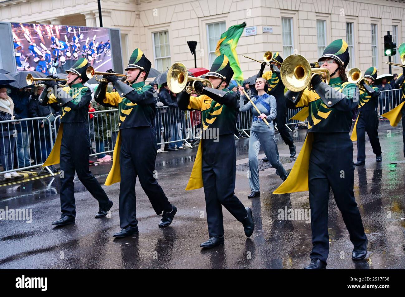 LONDON, ENGLAND: 1st January 2025: The annual international ...