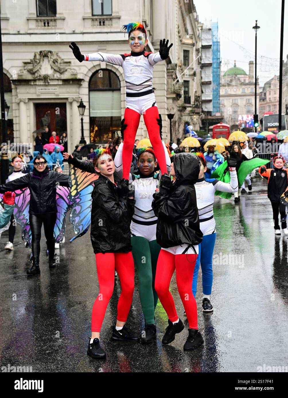 LONDON, ENGLAND: 1st January 2025: The annual international ...