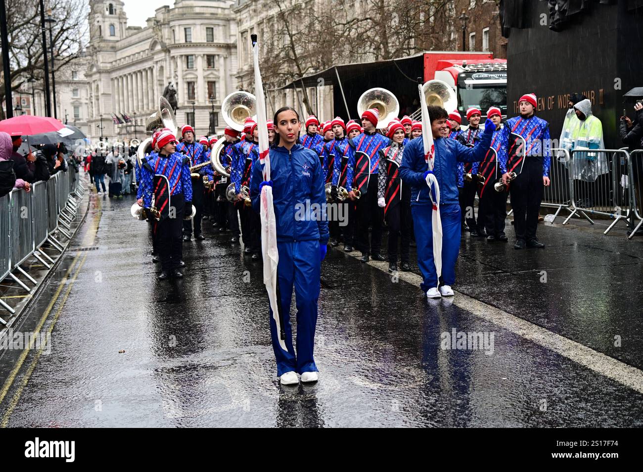 LONDON, ENGLAND: 1st January 2025: The annual international ...