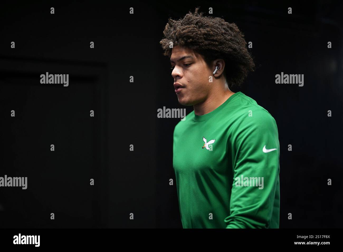 Philadelphia Eagles' Johnny Wilson walks off the field before an NFL ...