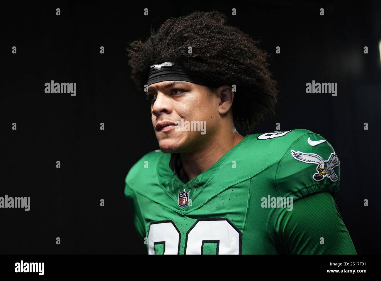 Philadelphia Eagles' Johnny Wilson walks off the field before an NFL ...
