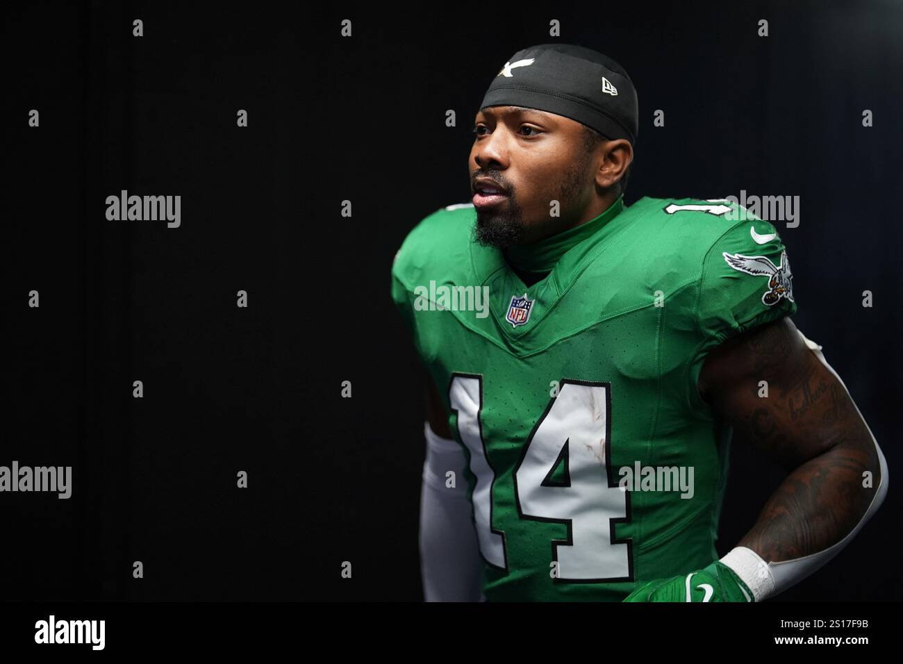 Philadelphia Eagles' Kenneth Gainwell walks off the field before an NFL ...