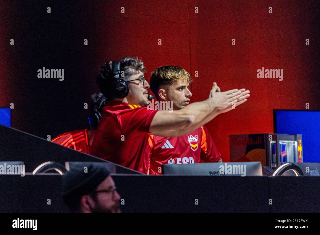 Milan, Italy. 01st Jan, 2025. Spanish Streamers during King World Cup ...