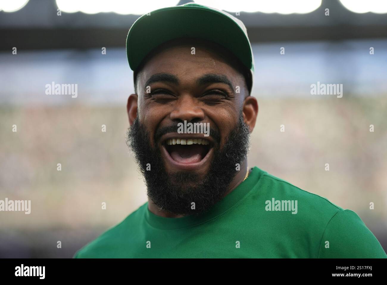 Philadelphia Eagles' Brandon Graham walks to the field during an NFL ...
